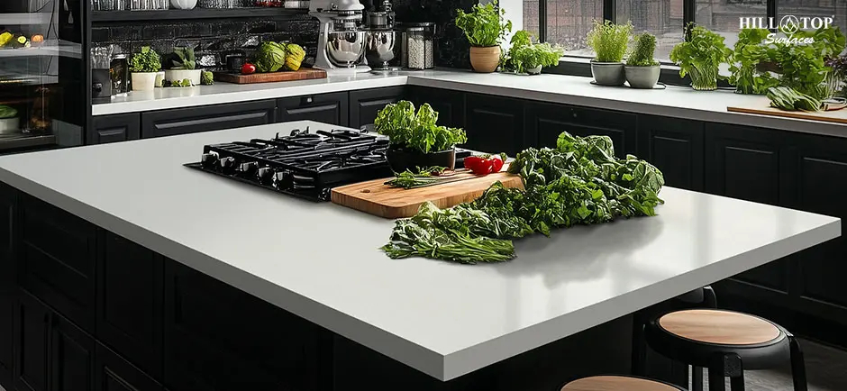 Quartz Countertops in Toronto Canada Kitchen Backsplash by Mars Quartz